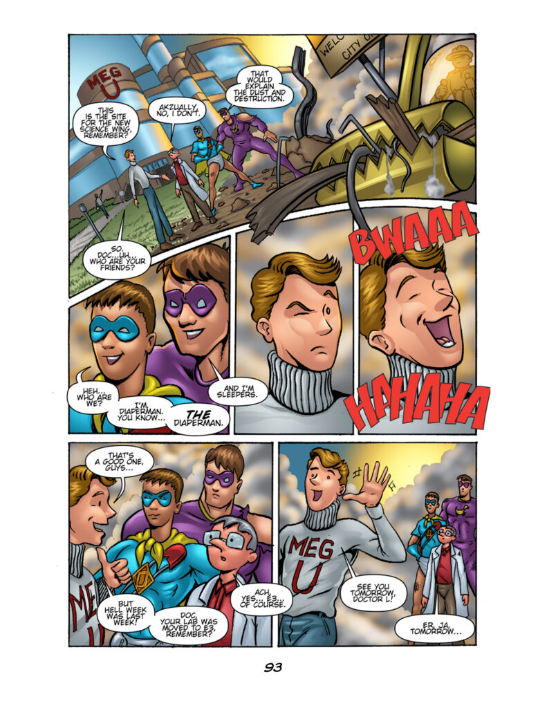 Diaperman 1 – 92 – Two Gargoyles Comics